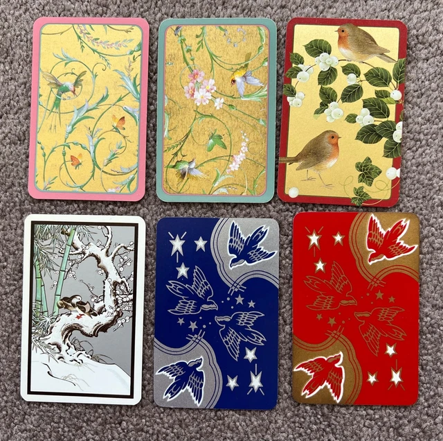 ORIGINAL SWAP PLAYING cards birds silver and gold EUR 3,03 - PicClick FR