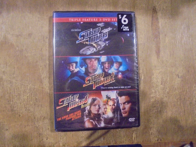 STARSHIP TROOPERS: TRIPLE Feature 3 DVD set 1 2 3 £9.28 - PicClick UK