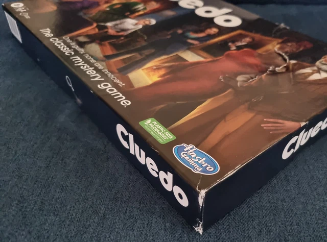 HASBRO GAMING BOARD Game Cluedo The Classic Mystery Game New Damaged ...