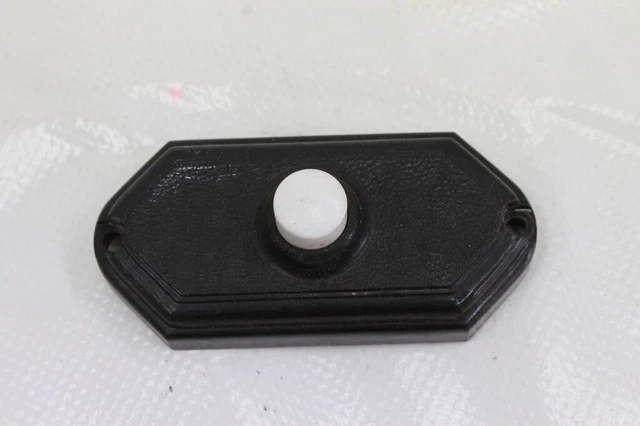 OLD DOORBELL BUTTON Exposed Bakelite Button Switch Vintage Door Bell ...