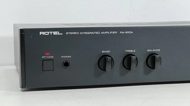 ROTEL RA-810A STEREO Integrated AMPLIFIER Vintage HI-FI Separate VGC ...