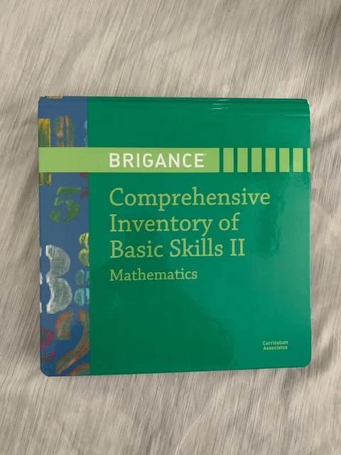 BRIGANCE SPECIAL EDUCATION System Comprehensive Inventory Basic Skills ...