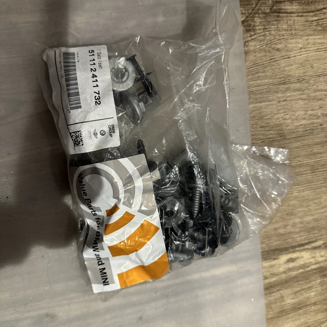 ORIGINAL BMW E60 E61 Satz Anbauteile Stossfänger vorn VALUE LINE ...