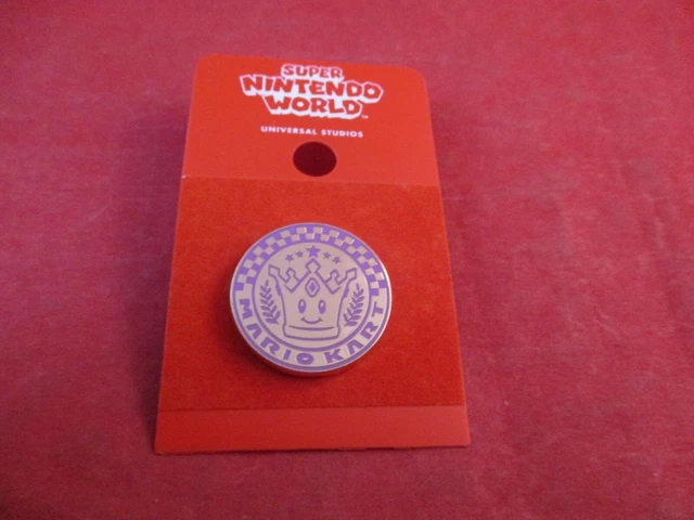 CROWN TROPHY MARIO Kart Super Nintendo World Universal Studios Pin ...