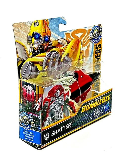 TRANSFORMERS JET PLANE Bumblebee SHATTER Figure Energon Igniters Brand ...