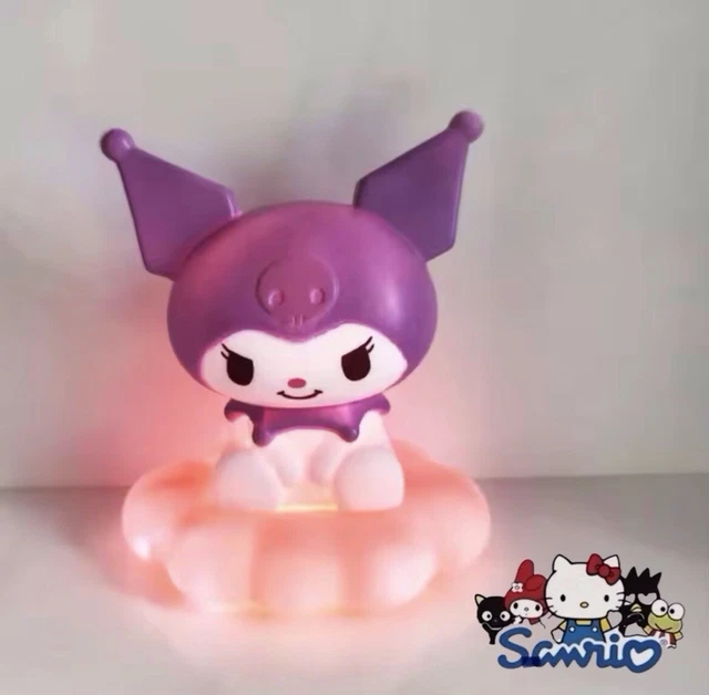 NEW OFFICIAL SANRIO Kuromi Night Light Bedside Light ~ Purple Battery ...