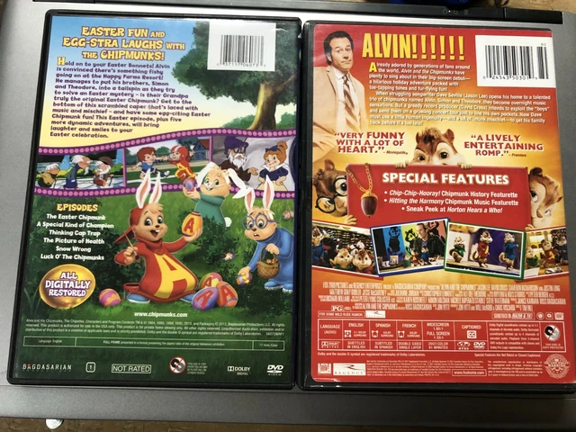 ALVIN AND THE CHIPMUNKS & ALVIN AND THE CHIPMUNKS EASTER - LOT OF 2 ...