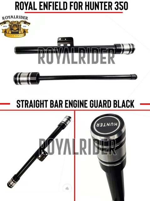 SE ADAPTA AL protector del motor de barra recta Royal Enfield HUNTER ...