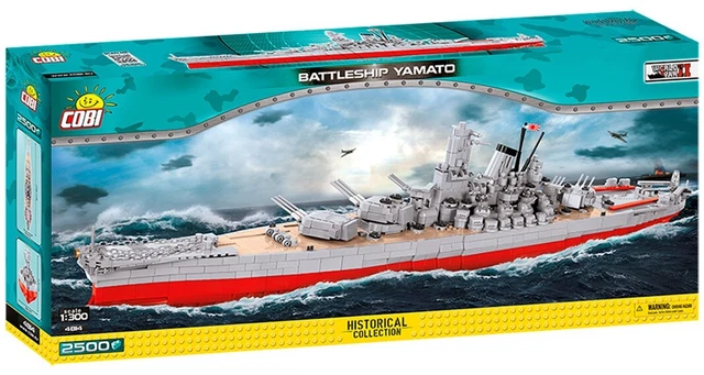 COBI 4814 - Battleship Yamato Schlachtschiff Historical Collection EUR ...