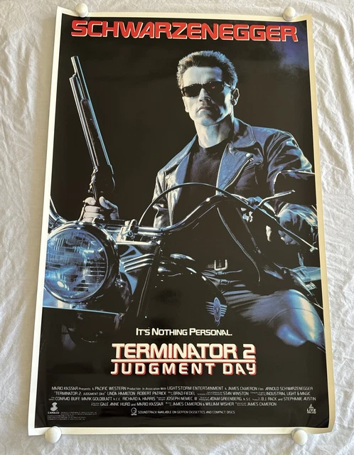 Original Terminator 2 Poster FOR SALE! - PicClick UK