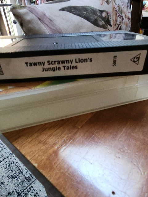 TAWNY SCRAWNY LIONS JUNGLE TALES VHS A Golden Book Video Collection $20.00 - PicClick AU