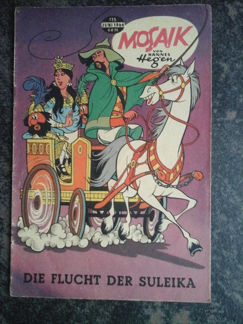 MOSAIK 115 DIGEDAGS Hannes Hegen Originalheft DDR Ritter Runkel 1966 ...