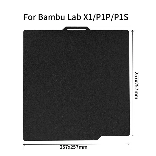 FOR X1 P1S P1P Build Plate PEI 257x257mm Sheet Side Coating7108 $33.33 ...