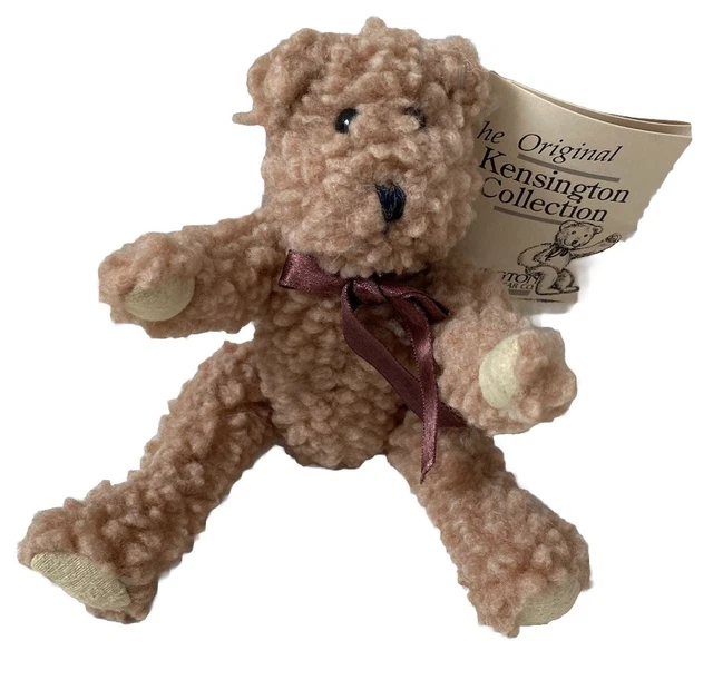 THE ORIGINAL KENSINGTON Collection Teddy Bear Mini Plush Toy Jointed ...
