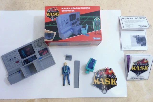 M.A.S.K MASK KENNER Fan art Computer Matt tracker period animated ...
