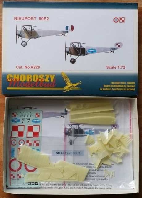 A220 - NIEUPORT 80E2 - Choroszy Modelbud - 1/72 EUR 24,51 - PicClick FR
