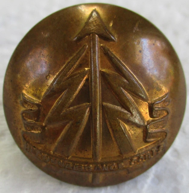 WW2 BRITISH ARMY:&RECONNAISSANCE CORPS OFFICER'S BRASS BUTTON" (Large ...