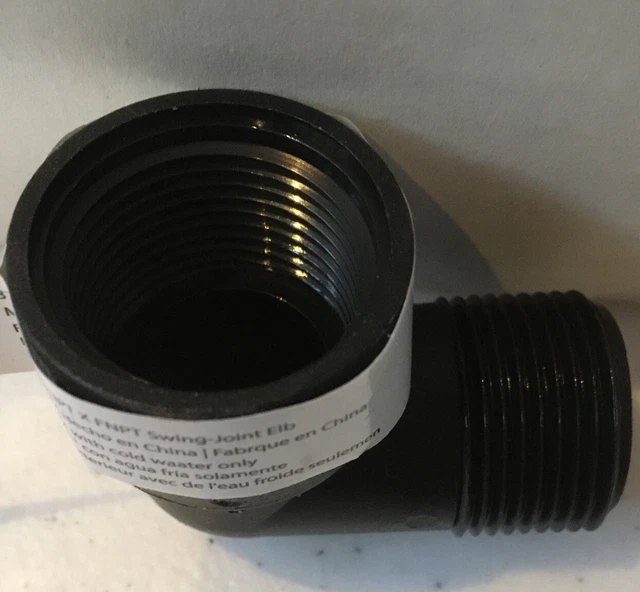 [5 PACK] ORBIT Sprinkler Swing Joint Elbows 3/4” MNPT x FNPT #37164 £8. ...