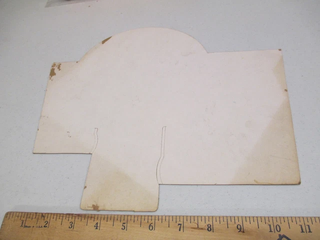 U.S. RUBBER ROYAL GENERAL WORK BOOT insert 1950s clothing store display ...