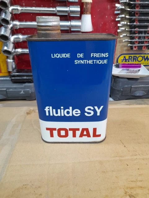 ANCIEN BIDON HUILE vide total fluide sy EUR 11,90 - PicClick FR