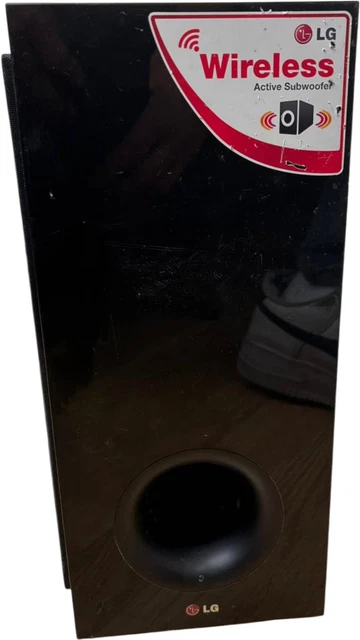 LG S33A1-D WIRELESS Active Subwoofer Black Home Audio LG Electronics £ ...