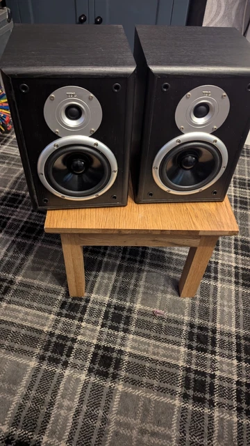 TDL NUCLEUS 2 - Pair of 2-Way Stereo Bookshelf Speakers £22.00 ...