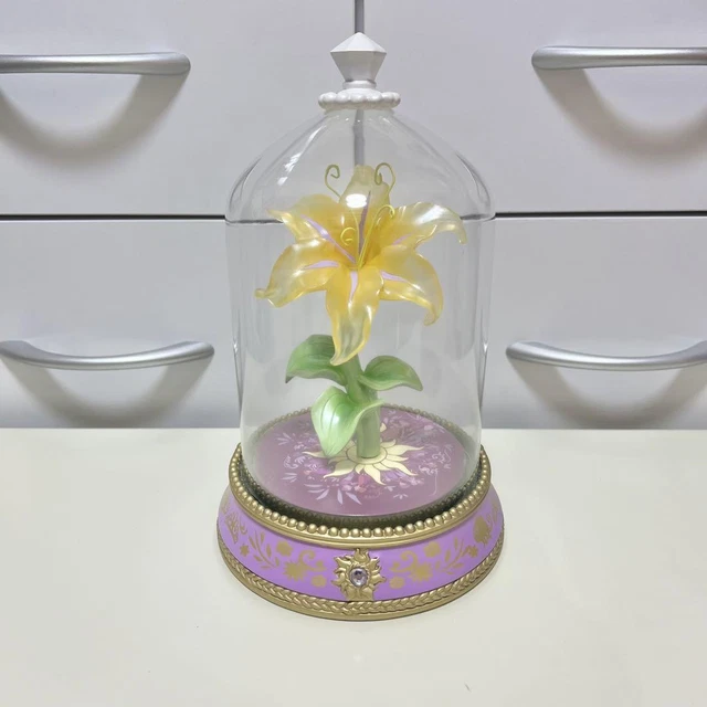 DISNEY STORE TANGLED Rapunzel 10th Anniversary Magic Flower Led Light ...