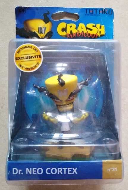 FIGURINE CRASH BANDICOOT Dr Neo Cortex n°31 Totaku Neuve EUR 14,30 ...