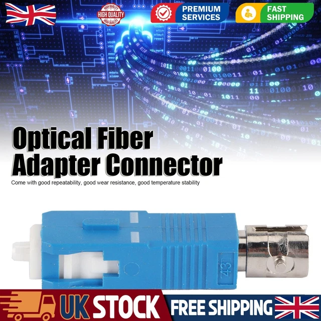 SC/UPC TO ST/UPC Optical Fiber Adapter Connector Male-Female Converter ...