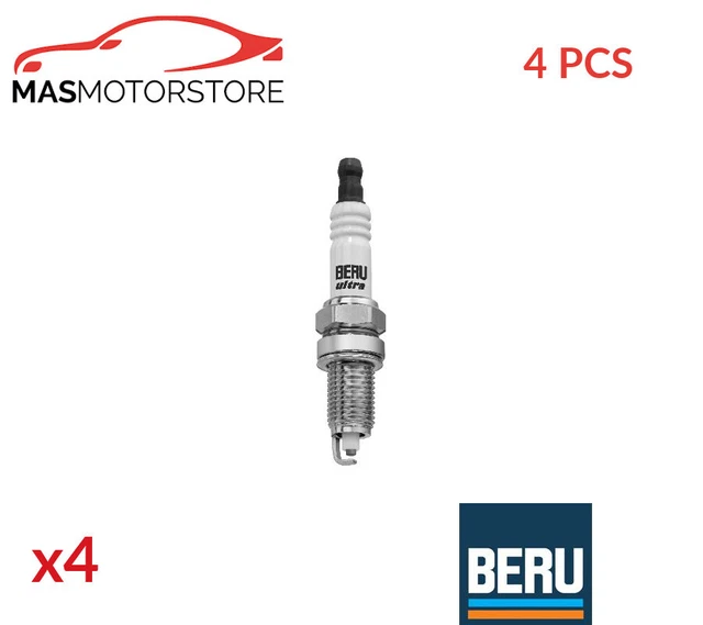 ENGINE SPARK PLUG Set Plugs Beru Z234 4Pcs A For Lancia Ypsilon,Y 1.2L ...
