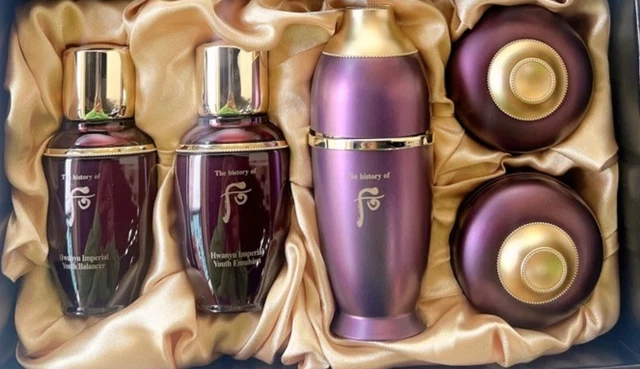 THE HISTORY OF Whoo Hwanyu 5 pièces kit cadeau spécial taille ...