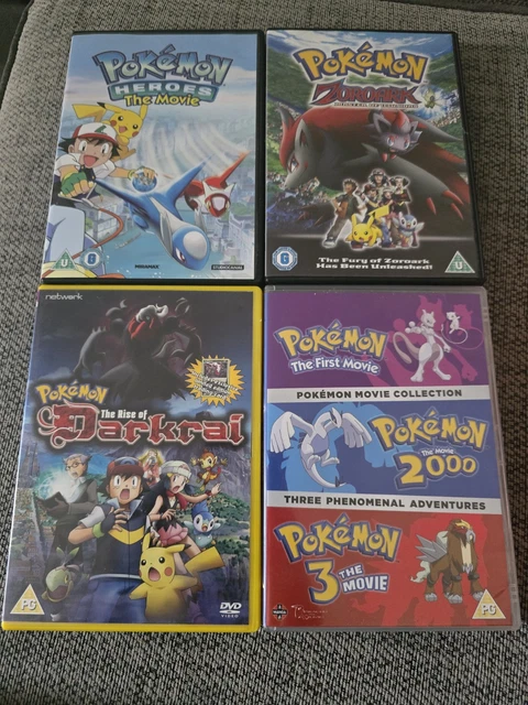 POKEMON MOVIE DVD Lot Collection £24.64 - PicClick UK