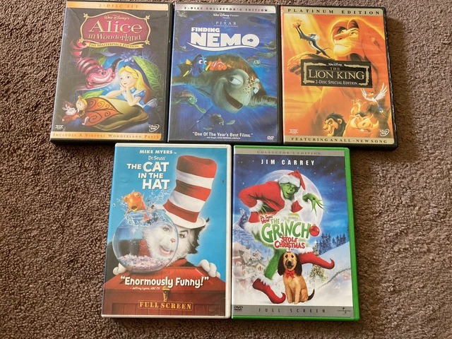 41 KIDS MOVIES dvd lot Lion King Nemo Grinch Toy Story Thomas Train ...
