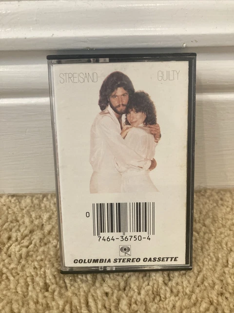 BARBRA STREISAND BARRY Gibb Guilty Cassette Tape Columbia FCT-36750 ...
