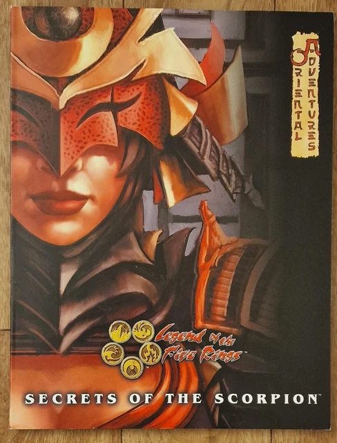 RPG BOOK SECRETS of the Scorpion Legend the Five Rings Oriental ...