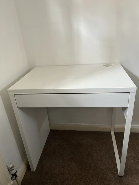IKEA MICKE DESK White 73x50cm - Collection From E15 £30.00 - PicClick UK
