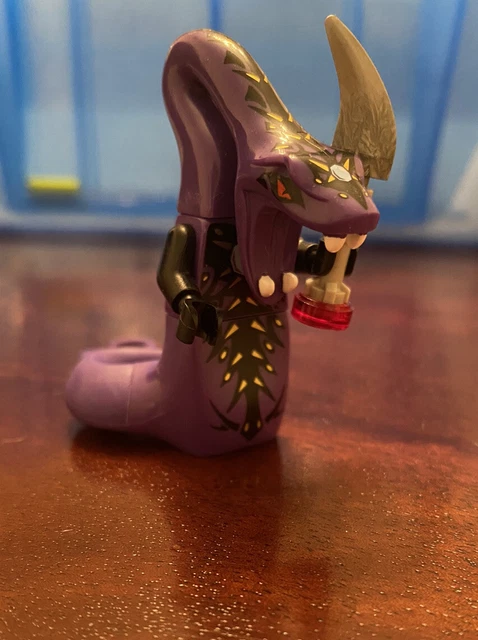 LEGO NINJAGO PYTHOR Chumsworth Legacy Minifigure Snake From Set 70668 / ...
