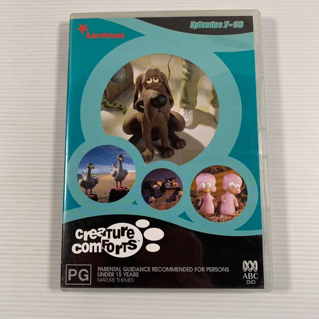 CREATURE COMFORTS : Series 1 : Episodes 7-13 (DVD 2003) Region 4 $4.75 - PicClick AU
