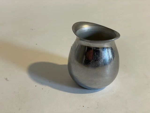 1930S COLLECTABLE CHROME milk jug Art Deco Pyramid Words Birmingham £9. ...