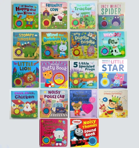 INTERACTIVE SENSORY SOUND books collection autism age 0-5 year New ...