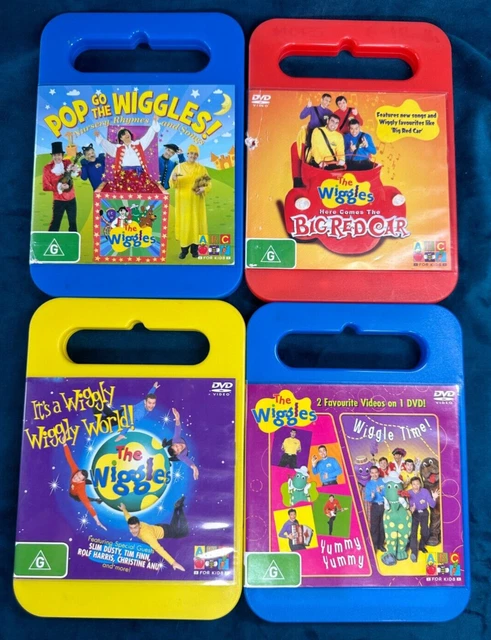 ABC KIDS-THE WIGGLES (original) DVD Pack-Greg, Anthony, Murray & Jeff ...