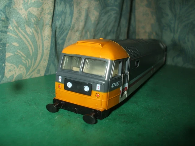 HORNBY CLASS 47 Intercity Grey Loco Body Only - 47487 £29.75 - PicClick UK