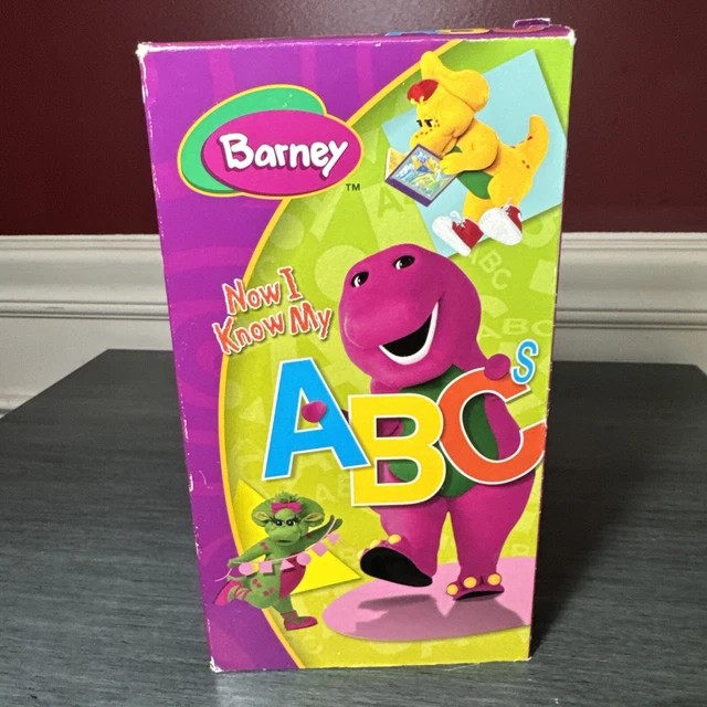 BARNEY (VHS) NOW I Know My ABC's Tested Working £8.88 - PicClick UK