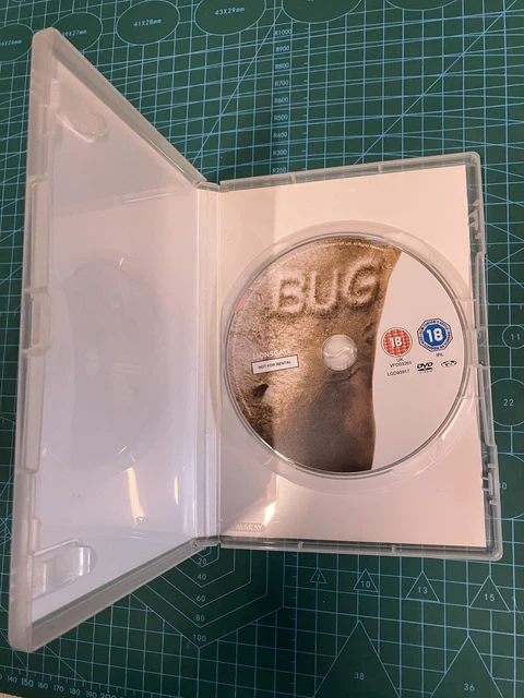 BUG UK 2008 DVD Release (2006 MOVIE/FILM/HORROR/MICHAEL SHANNON/ASHLEY ...