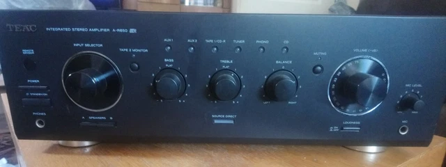 TEAC AR-650 STEREO Integrated Amplifier £150.00 - PicClick UK