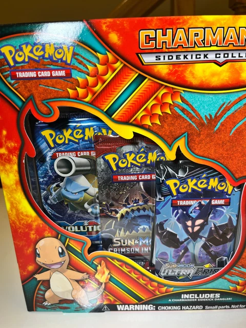 POKÉMON SUN & Moon Charmander Sidekick Collection Box W/ Evolutions ...
