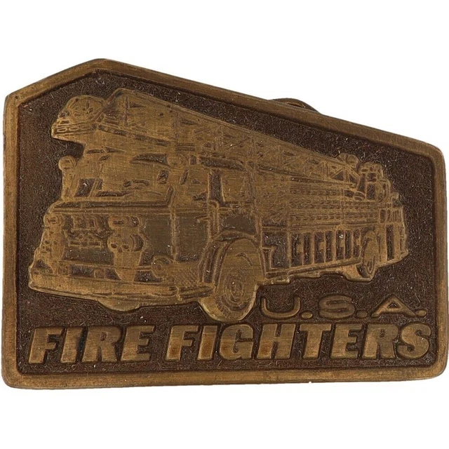 FEU FIGHTER POMPIER Fireman Bénévoles Département 1970s NOS Vintage ...