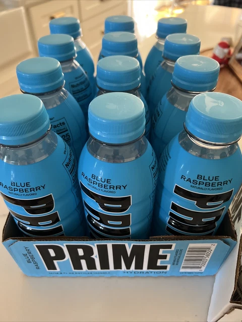 PRIME HYDRATION DRINK Blue Raspberry Flavor 16.9 Oz Logan Paul Ksi $5. ...