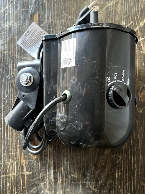 INTERTEK 5021780 MODEL No VF-20PX 20" Oscillating Pedestal Fan ...