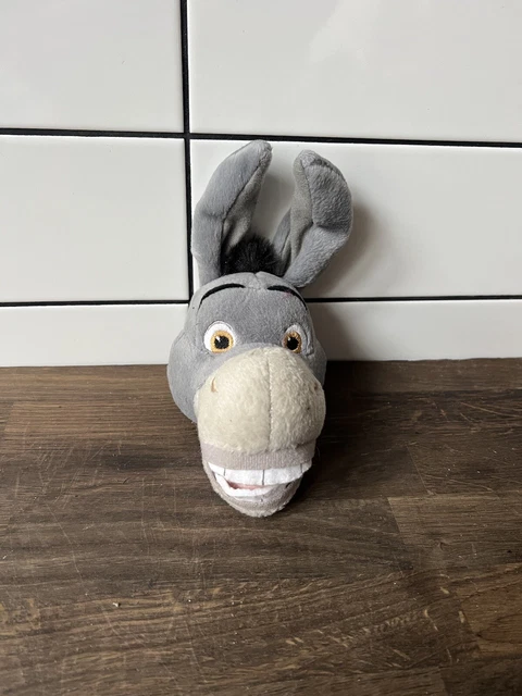 DREAMWORKS SHREK DONKEY Plush Head Toy Talking £9.99 - PicClick UK